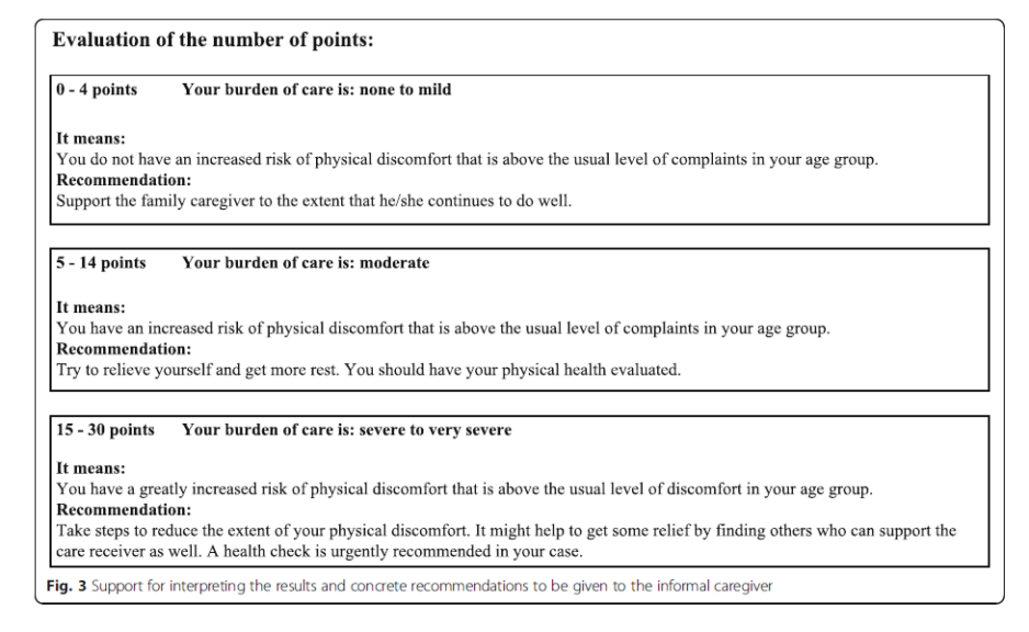 Burden Scale for Family Caregivers (BSFC-s) - Caregiver Scales